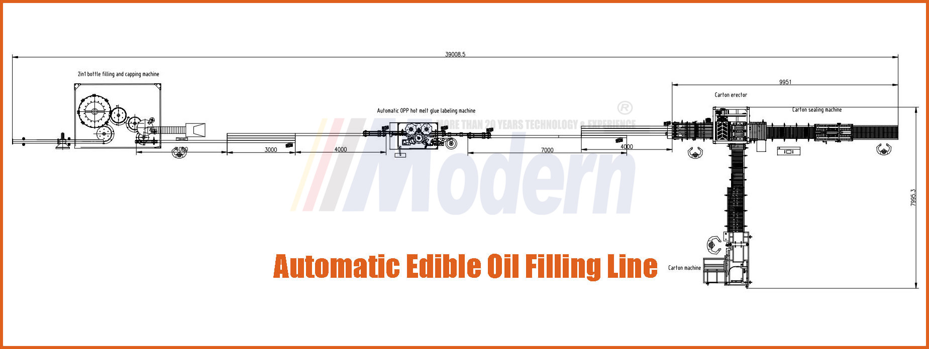 Automatic Rotary Type Edible Oil Filling Machine - MODERN MACHINERY